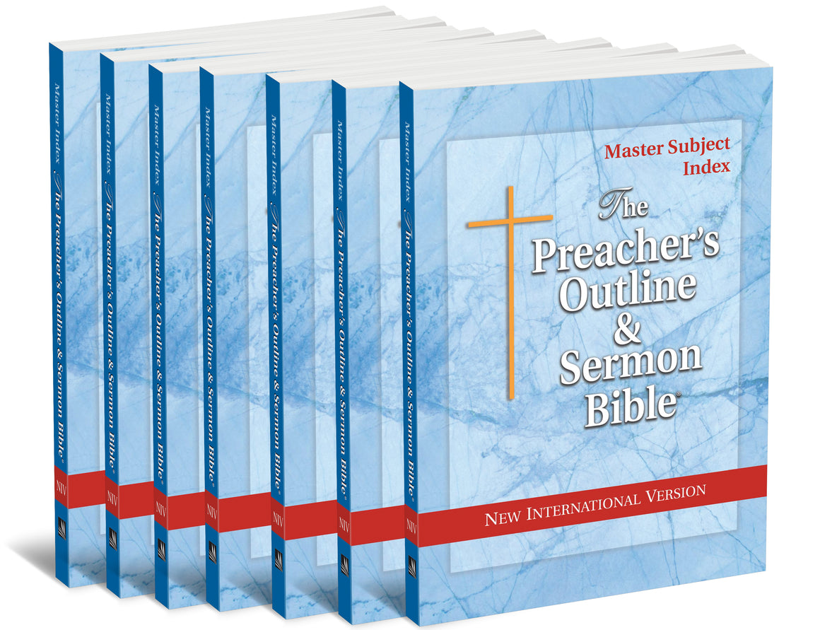 The Preacher's Outline & Sermon Bible - Sets – Leadership Ministries ...